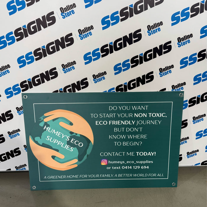 Custom Corflute Sign Printing | Corflute Signs Australia