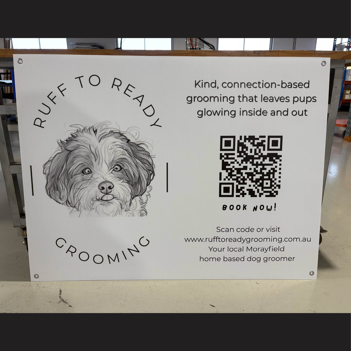 Printed Corflute Sign: 600mm x 450mm | SS Signs