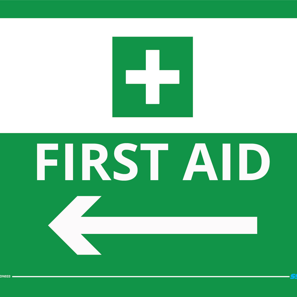 First Aid - LEFT – SS Signs Online