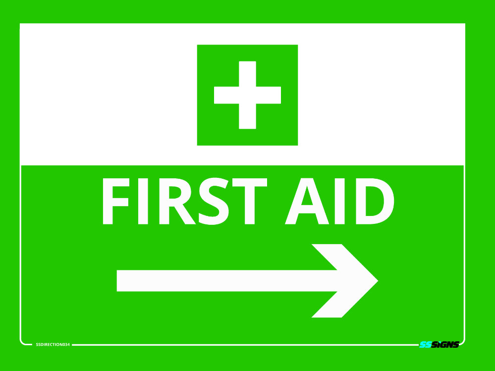 Site Safety Sign - SSDirection034 – SS Signs Online