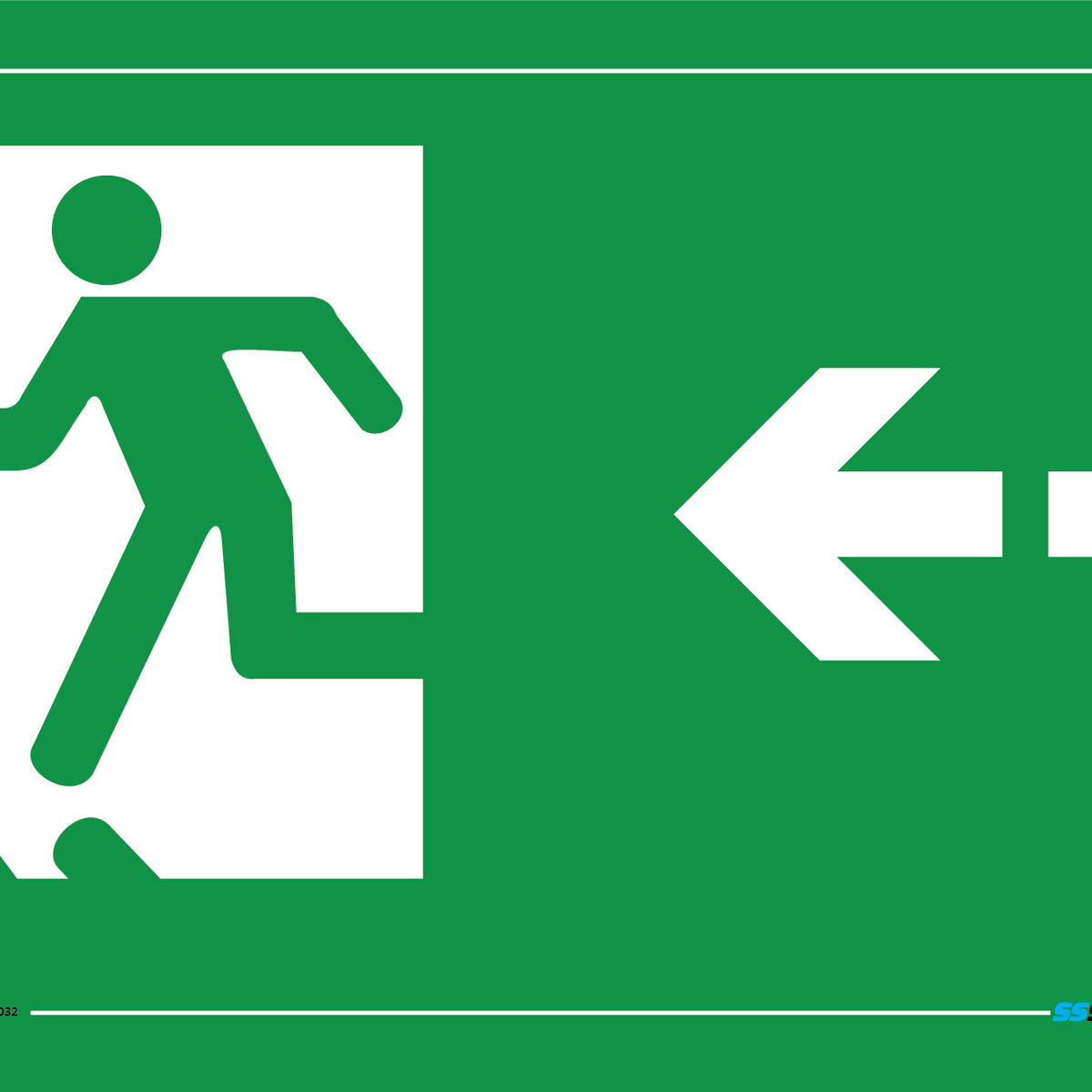 Exit Directional - LEFT ARROW – SS Signs Online