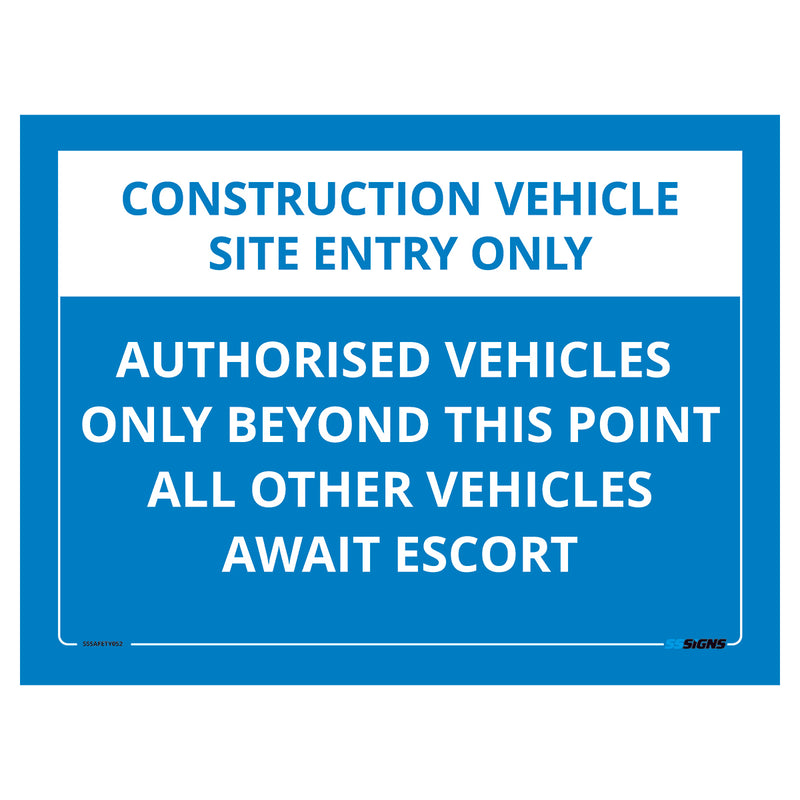 Safety Signs & Construction Site Signage Australia | SS Signs – SS ...