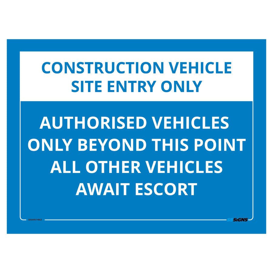 Safety Signs & Construction Site Signage Australia | SS Signs – SS ...