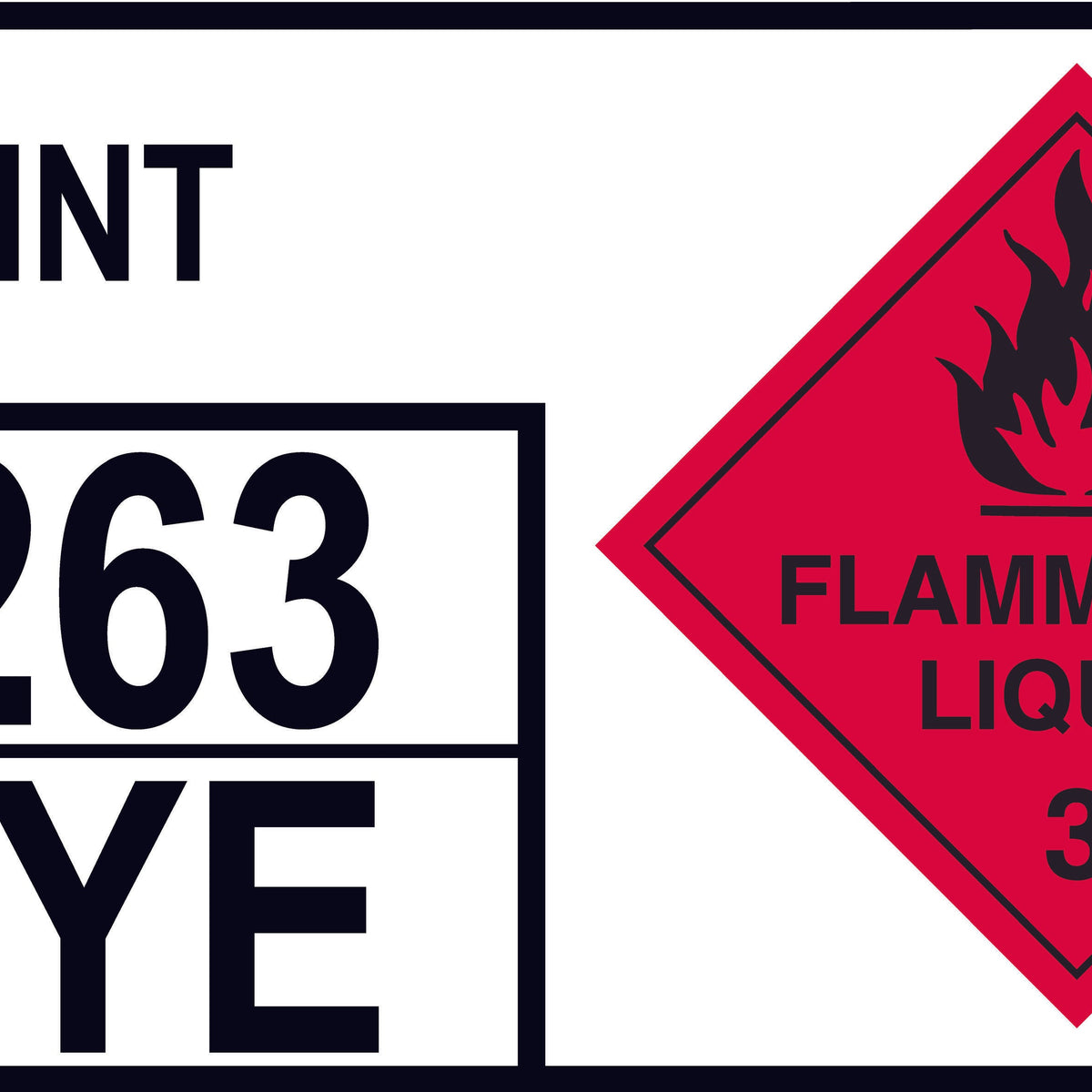 Emergency Information Panel - Paint - Storage