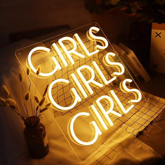 GIRLS Neon Sign - Custom Colors & Sizes Available – SS Signs Online